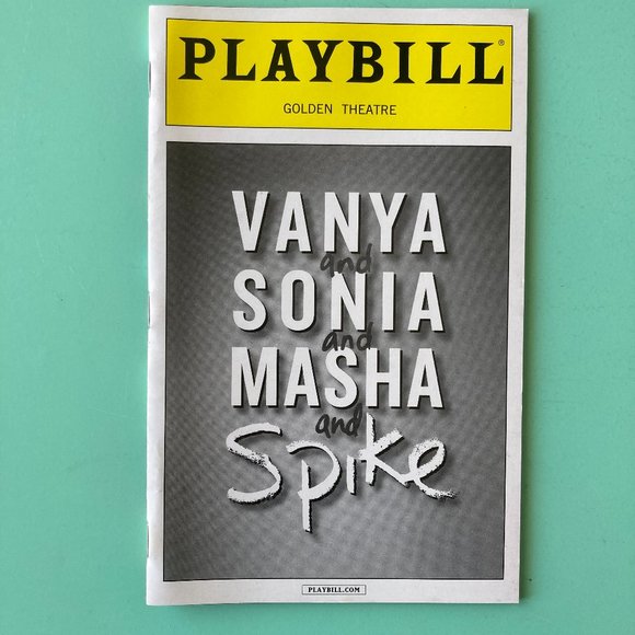 Playbill | Other | Vanya And Sonia And Masha And Spike Playbill Julie White David Hyde Pierce 23 ...